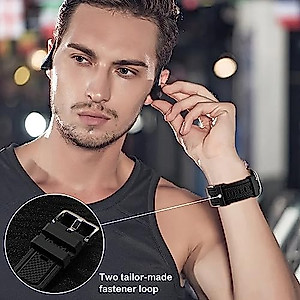 Bandiction Compatible with Apple Watch Bands 44mm 40mm 38mm 42mm 41mm 45mm 46mm 49mm, iWatch Bands Women Men,Adjustable Braided Solo Loop Elastic Sport Band for iWatch Ultra SE Series 10/9/8/7/6/5/4