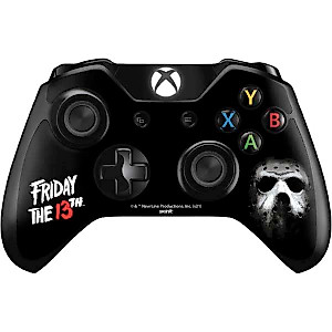 Skinit Decal Gaming Skin Compatible with Xbox One Controller - Officially Licensed Warner Bros Jason Voorhees Design