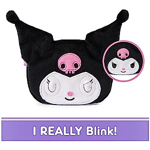 Purse Pets, Sanrio Hello Kitty and Friends, Kuromi Interactive Pet Toy & Crossbody Kawaii Purse, Over 30 Sounds & Reactions, Girls & Tween Gifts