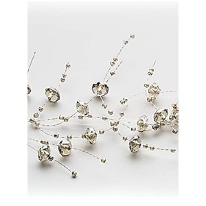 Sullivans Bead Garland in Iridescent Amber - 5' Long