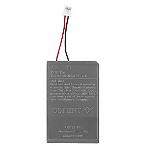 OSTENT 3.65V 1000mAh LIP1522 Rechargeable Li-ion Battery Pack for Sony PS4 Bluetooth Wireless Dual Shock Controller CUH-ZCT1 Series (CUH-ZCT1E/CUH-ZCT1U) First Generation Old Version Big Connector
