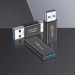 SOLUSTRE USB Adapter Charger Cable Adapter 1 Set Adapter Plug Extender Connector USB Transfer to Charging Data Converter Male Female Extension Cable Data Transfer Converter Plug Adapter