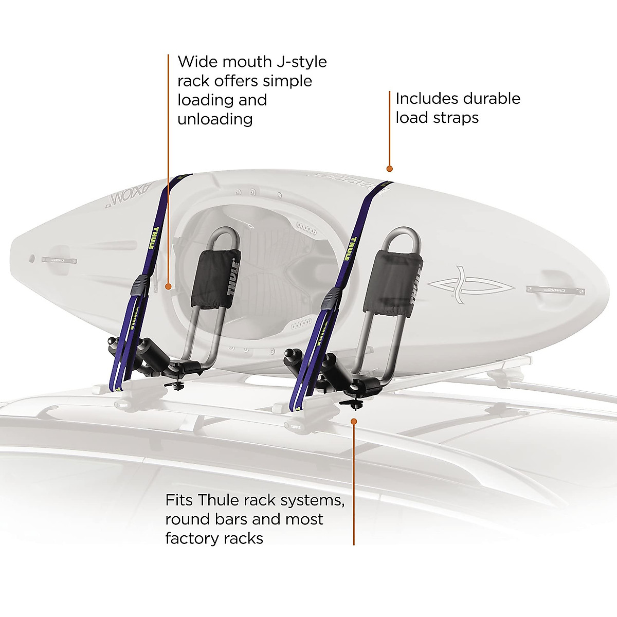 Thule Hull-a-Port Rooftop Kayak Carrier