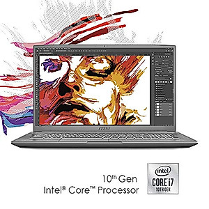 MSI Creator 17M A10SE-216 17. 3" 144Hz FHD Creator Laptop Intel Core i7-10750H RTX 2060 16GB 1TB NVMe SSD Win10PRO
