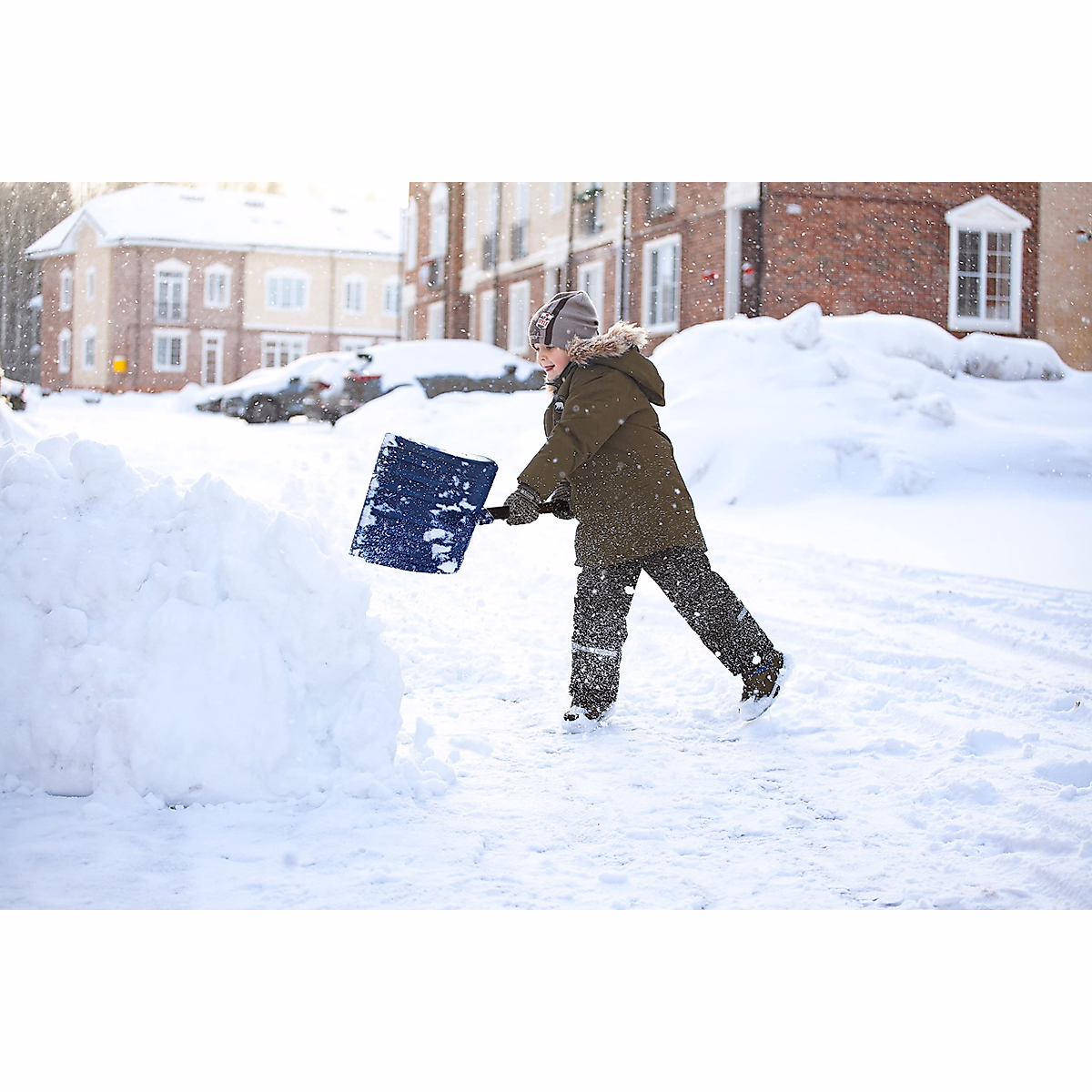 Kids Snow Shovel 36" Tall (2 Pack) - Kids Shovel, Winter Shovel, Snow Shovels for Snow Removal, Winter Toys Gifts for Kids Boys Girls