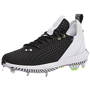 Under Armour Men's Harper 5 Low ST, Black, 15 M US