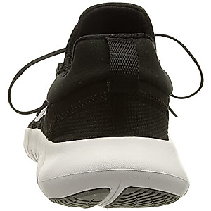 NIKE Women's Race Running Shoe, Black White Dk Smoke Grey, 6.5