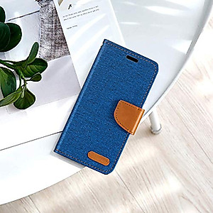 for Gigaset GS160 Case, Oxford Leather Wallet Case with Soft TPU Back Cover Magnet Flip Case for Gigaset GS160 (5”)