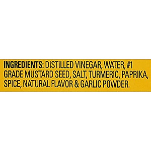 French's Classic Yellow Mustard, 105 oz - One 105 Ounce Bulk Container of Tangy and Creamy Yellow Mustard Perfect for Professional Use or for Refillable Containers at Home
