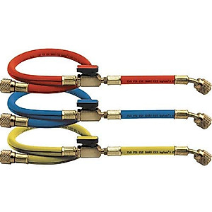 CPS Products HP6L Premium 1/4" In-Line Ball Valve Hose, 6' Length, Pack of 3