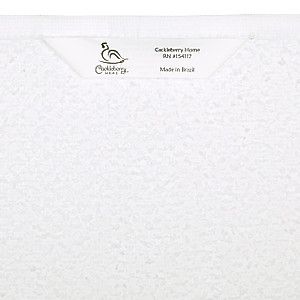 Cackleberry Home Farmhouse Kitchen Towels - Chickens and Egg Baskets Dish Towels - Terry Country Kitchen Towel Set - Chicken Decor for Kitchen - Hand Towels for Drying - 17 x 27 Inches - Set of 4