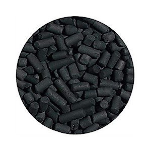 50 LB Premium Virgin Activated Carbon Charcoal Pellets for Aquarium Fish Tank Fish Pond Reef Filter, Bulk Filter Media with 2 Free Media Filter Bags