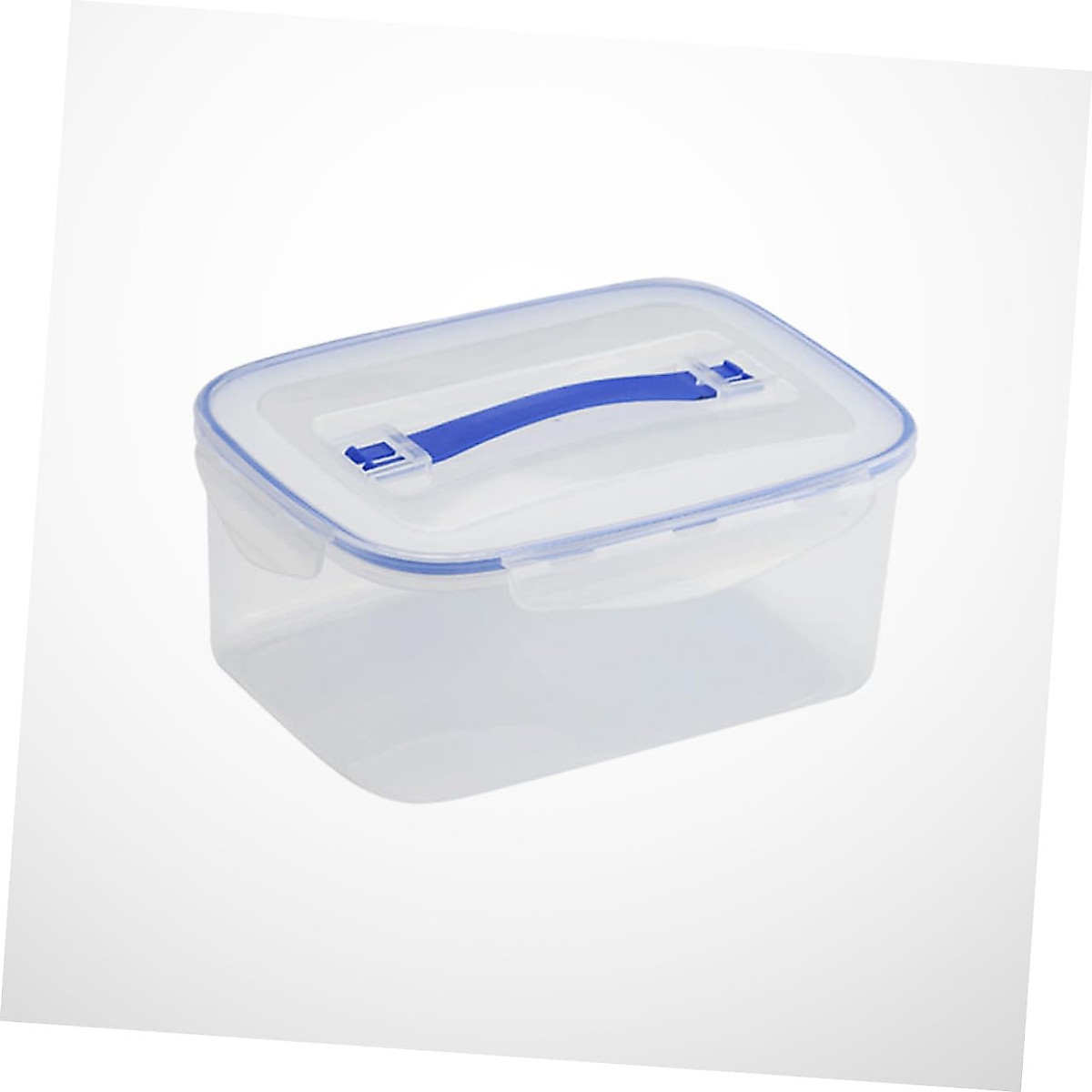 DECHOUS Refrigerator Rectangular Food Boxes Box Food Container with Lid Food Container Wit Hhandle With Cover Set Portable Container