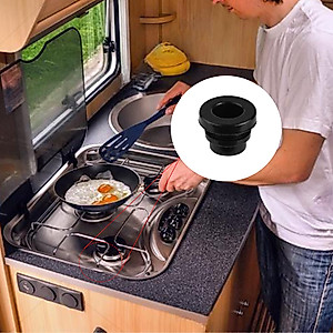 SMEV 50805 RV Stove Parts Grommets for Dometic Stove Top Parts D21 Cooktop Grate Rubber Grommets Replacemet RV Stove top rubber bumpers Dometic Stove Protector Range Burner Grate Rubber Feet Pad 12Pcs