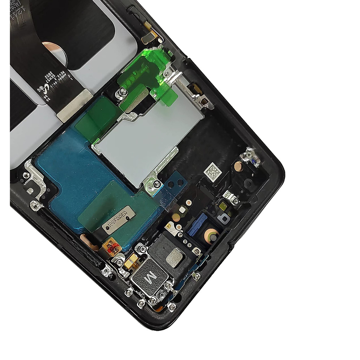 100% Original Screen Replacement for Samsung Galaxy S21 Ultra 5G G998A G998T G998U G998V 6.8"+Frame Touch Screen Assembly Display, Display Digitizer Assembly (Black)