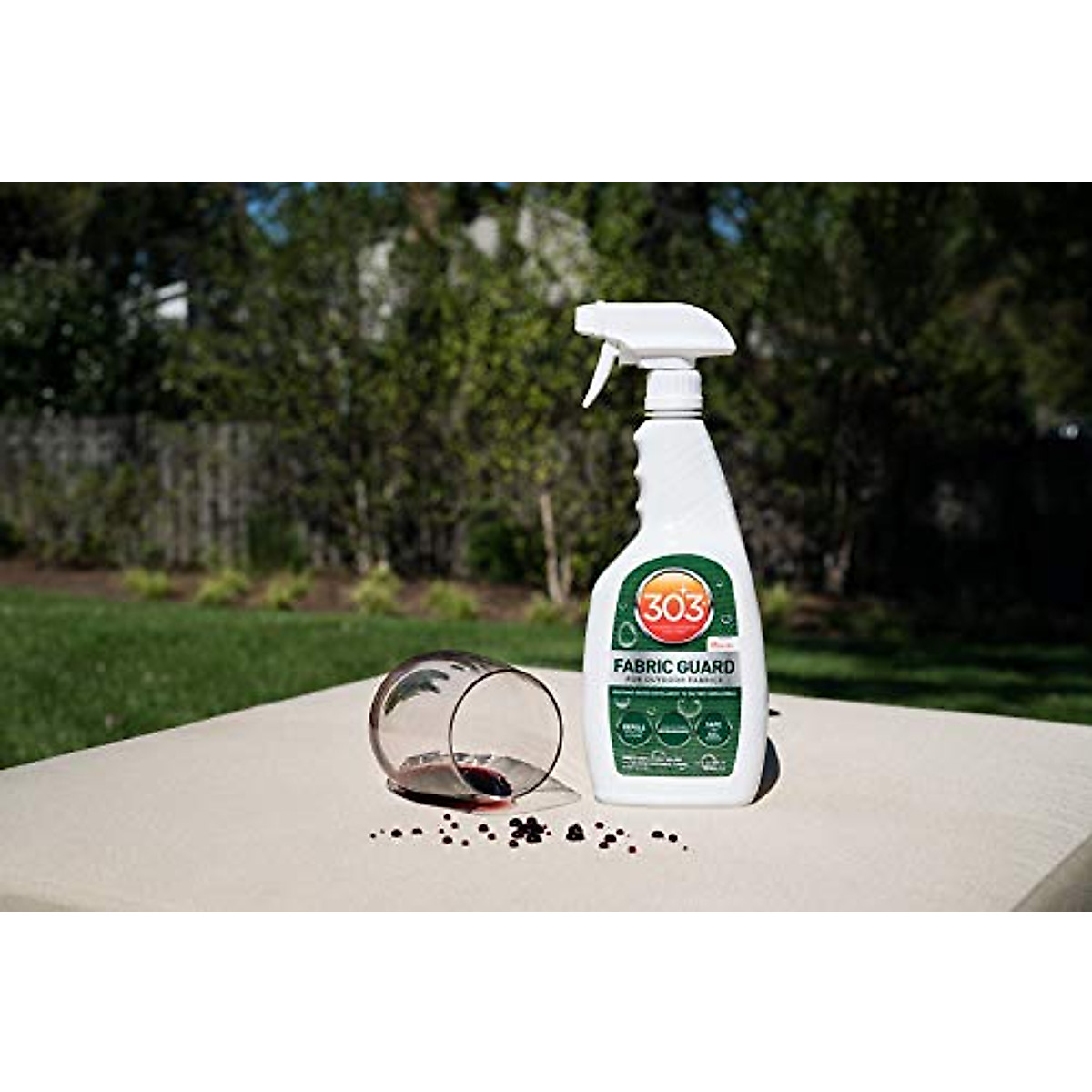 303 Fabric Guard - Restores Water and Stain Repellency To Factory New Levels, Simple and Easy To Use, Manufacturer Recommended, Safe For All Fabrics, 32oz (30606CSR) Packaging May Vary