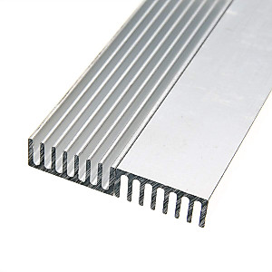 5PCS 100 * 25 * 10mm Aluminum Chip Heat Sink Heatsink Cooling LED Power IC Transistor