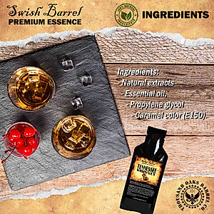 Thousand Oaks Barrel Co. Tennesse Bourbon Whiskey Flavor Essence - Single Pack 20ml (0.65oz) Liquor Essence Refill for Barrel Aging Whiskey Making Kit, Cocktails Mixers - Moonshine Flavoring Supplies