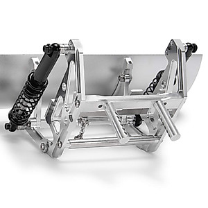 RCLIONS RC Model Car Snowplow Snow Shovel Remote Control for Axial SCX10 90046/90047 TRX4 D90 Redcat gen8 1/10th RC Crawler Car