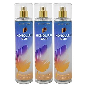 Bath & Body Works Honolulu Sun Fine Fragrance Mist - Lot of 3