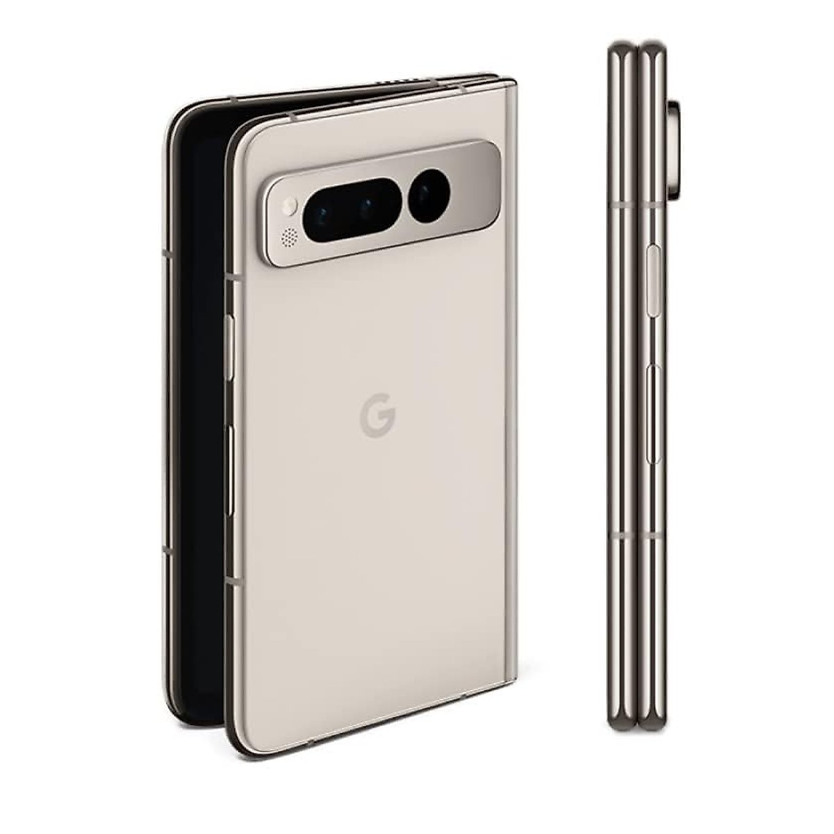 Google Pixel Fold Unlocked Android 5G Smartphone Dual Sim (Single sim+ Esim) 12GB + 256 Storage US Version Model G9FPL - US Warranty (Ships After 07/03) (Porcelain), 512 GB