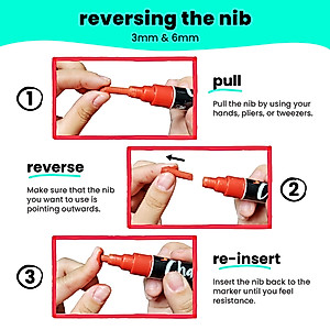 Chalkola 5 White Chalk Markers for Chalkboard Signs, Blackboard, Car Window, Bistro, Glass | 5 Variety Pack - Thin, Fine Tip, Bold & Jumbo Size Erasable Liquid Chalk Pens (1mm, 3mm, 6mm, 10mm, 15mm)