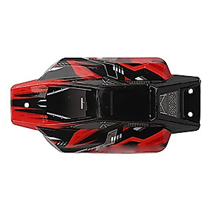 Tnfeeon RC Car Shell, Accessory PVC Car Toy Body Shell for SCY 16201PRO 1/16 RC Cars (Red)