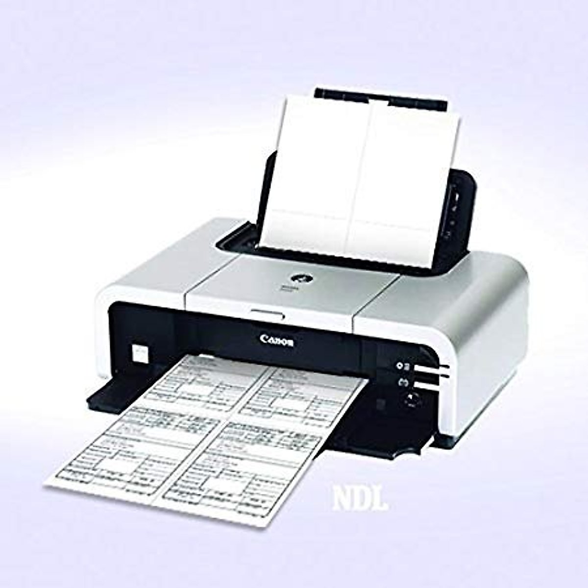 Perforated Paper, 4 Up 24# 8.5" X 11". Perforated in 4 Pcs. of 4.5" X 5.5". (1 Horizontal 1 Vertical). 500 Sheets. Ideal for W-2 and 1099 Tax Forms, and Much More. Working with Laser/Inkjet Printer.