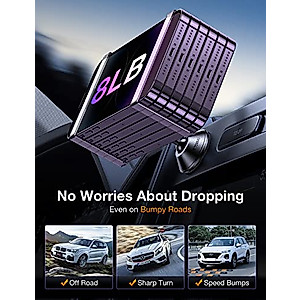 TORRAS for MagSafe Car Mount [Compact & Powerful] Magnetic Phone Holder for Car Dashboard Precision Align iPhone Car Holder Mount Cellphone [20 Strong Magnets] for iPhone 15/14/13/12 Pro Max Plus