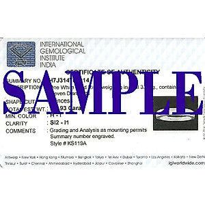 Dazzlingrock Collection IGI Certified 2.05 Carat (Ctw) Round Lab Grown White Diamond Women Double Halo Split Shank Swirl Engagement Ring with Matching Wedding Band 2 CT in 14K Yellow Gold, Size 9