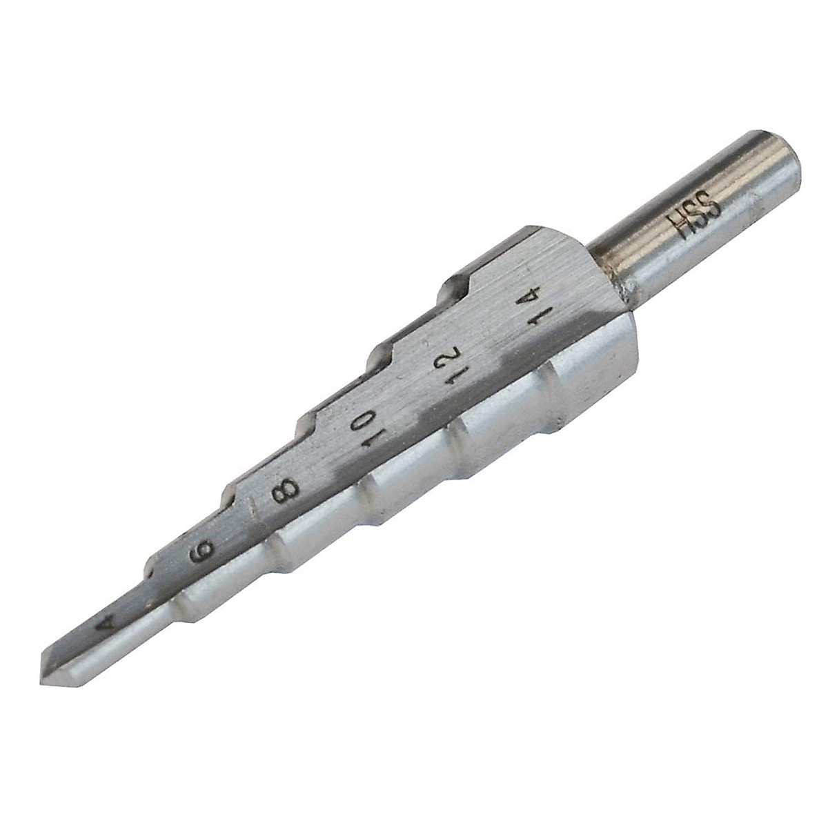 Faithfull FAISD412 HSS Cone Step Drills 4-14mm x 2mm