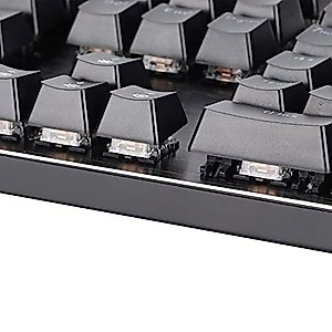 ciciglow 104 Keys USB Gaming Keyboard, Wired Gaming Keyboards with RGB Backlit, Mechanical Keyboard with Multiple Key for PC Gamers Laptop Desktop Work