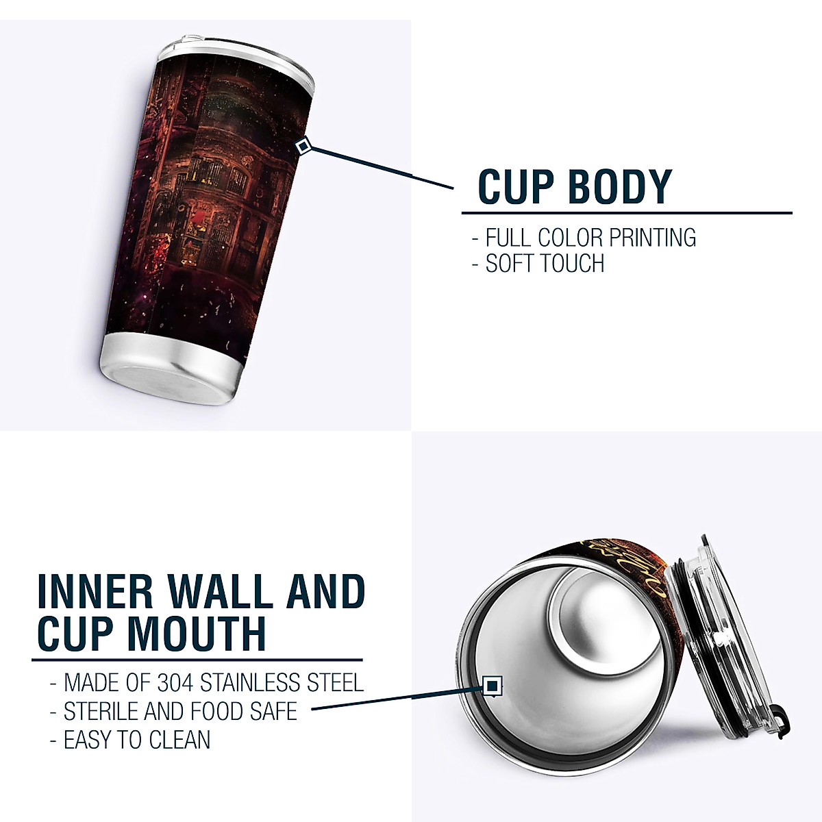 Bad Bananas Gifts for Book Lovers and Readers - My Weekend is all Booked - Red - 20oz Stainless Steel Tumbler