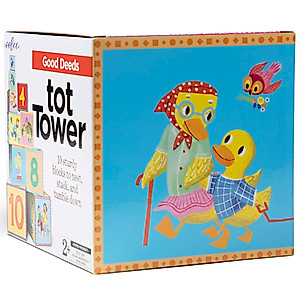 eeBoo Good Deeds Tot Tower/Stacking Blocks/Ages 2+