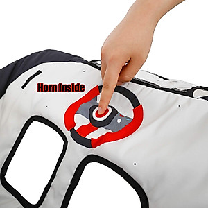 Cute Police Car Design Grocery Cart Cover for Baby