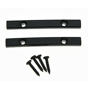 2pcs Black 44.5mm Guitar String Retainer Bar for FR Guitar