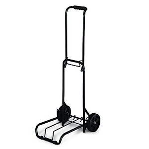 GoGo Travel Dolly Easy Storage Car Seat Dolly for Airport Lightweight Collapsible Dolly Black Handi Mover Cart, TD-30