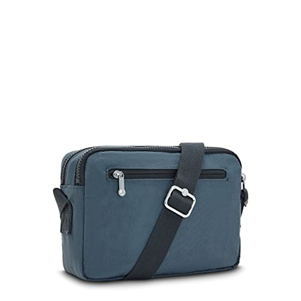 Kipling Women's Abanu Medium Crossbody Bag, Lightweight, Adjustable Waist Pack with Multi-Compartment Zip Pockets, Nocturnal Grey