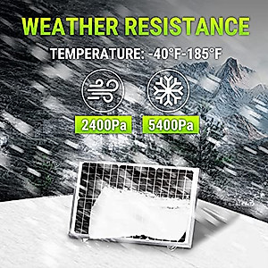 Newpowa 30W(Watt) Solar Panel Monocrystalline12V High Efficiency PV Module for Rv Marine Boat Water Pump Off Grid (30W Waterproof Kit)