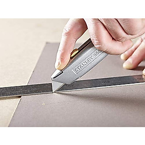 Stanley 1-10-099 Knife "99E" with retractable blade, Silver