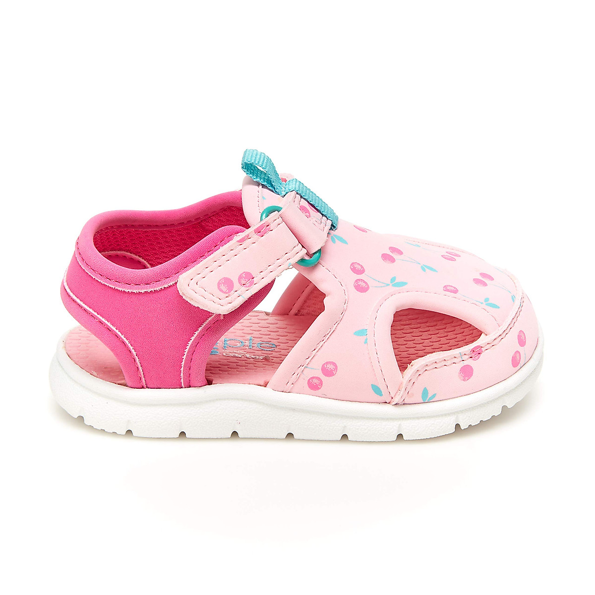 Simple Joys by Carter's Baby Boys Shawn Water Sandal, Pink, 4 Infant