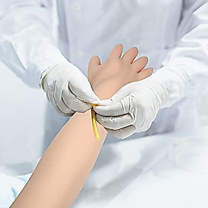 IV Practice Arm - Anatomy Lab IV Training Kit,Phlebotomy and Venipuncture Practice Arm,Model for Training and Perfecting IV/Phlebotomy/Venipuncture Procedures and Techniques