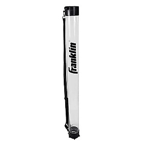 Franklin Sports Pickleball Retriever Tube + Ball Holder - 12 Ball Pickleball Ball Hopper + Picker Upper - Pickleball Accessories + Gear
