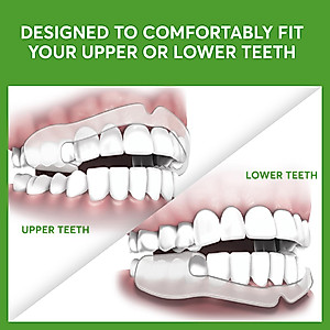 Plackers Grind No More Night Guard, Nighttime Protection for Teeth, BPA Free, Sleep Well, Ready to Wear, Disposable, One Size Fits All, 16 Count