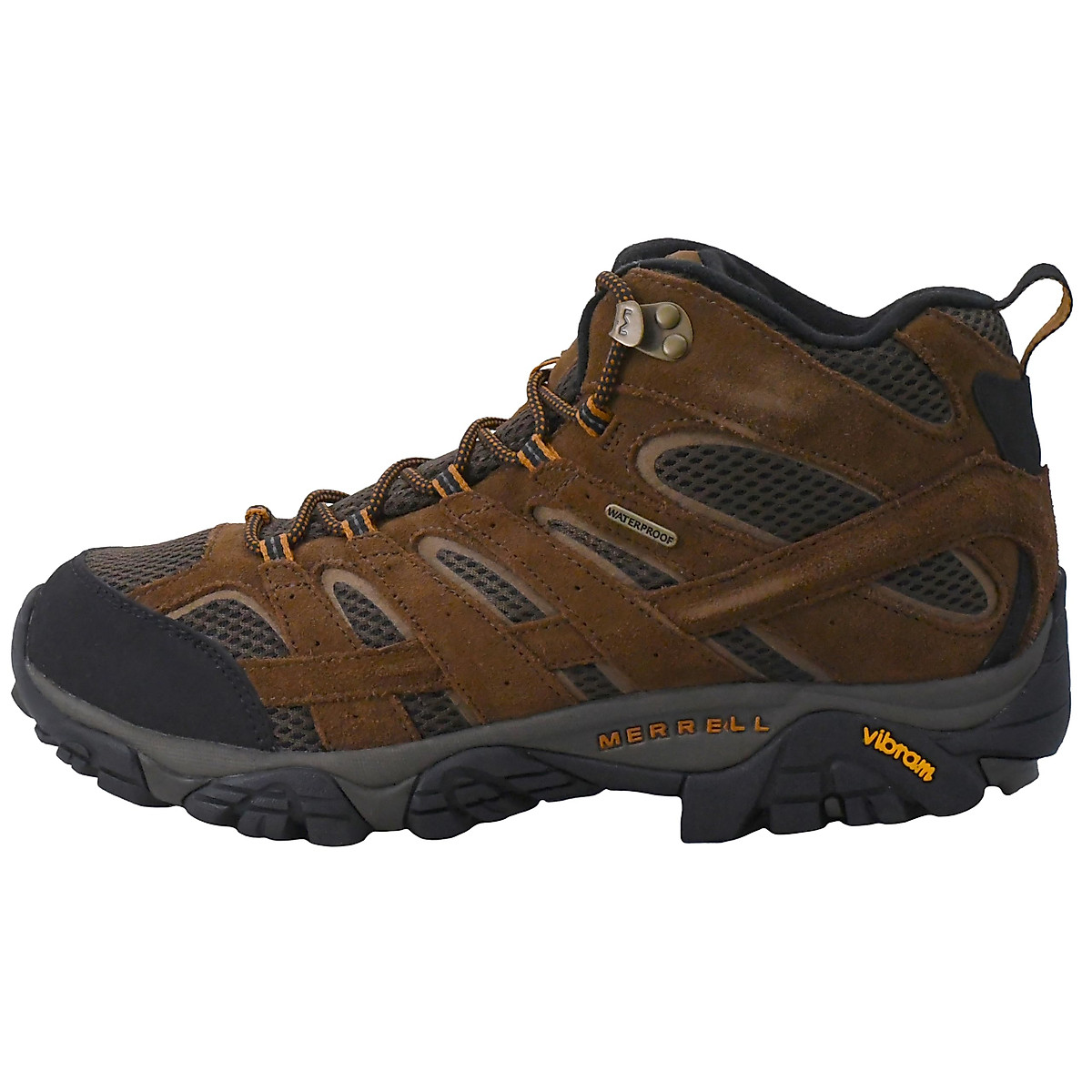 Merrell Men's Moab 2 MID Waterproof Hiking Boot, Earth, 9