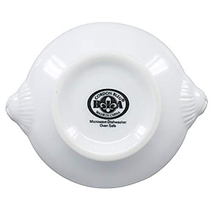 BIA Cordon Bleu Soup Lions Head Bowl, Set of 4, White (900178S4SIOC)