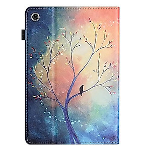 Compatible with/Replacement for Tablet PC Samsung Galaxy Tab A8 10.5 inch 2021 SM-X200/X205/X207 PU Leather Flip Cover Stand Wallet Case XXLZCX (3)