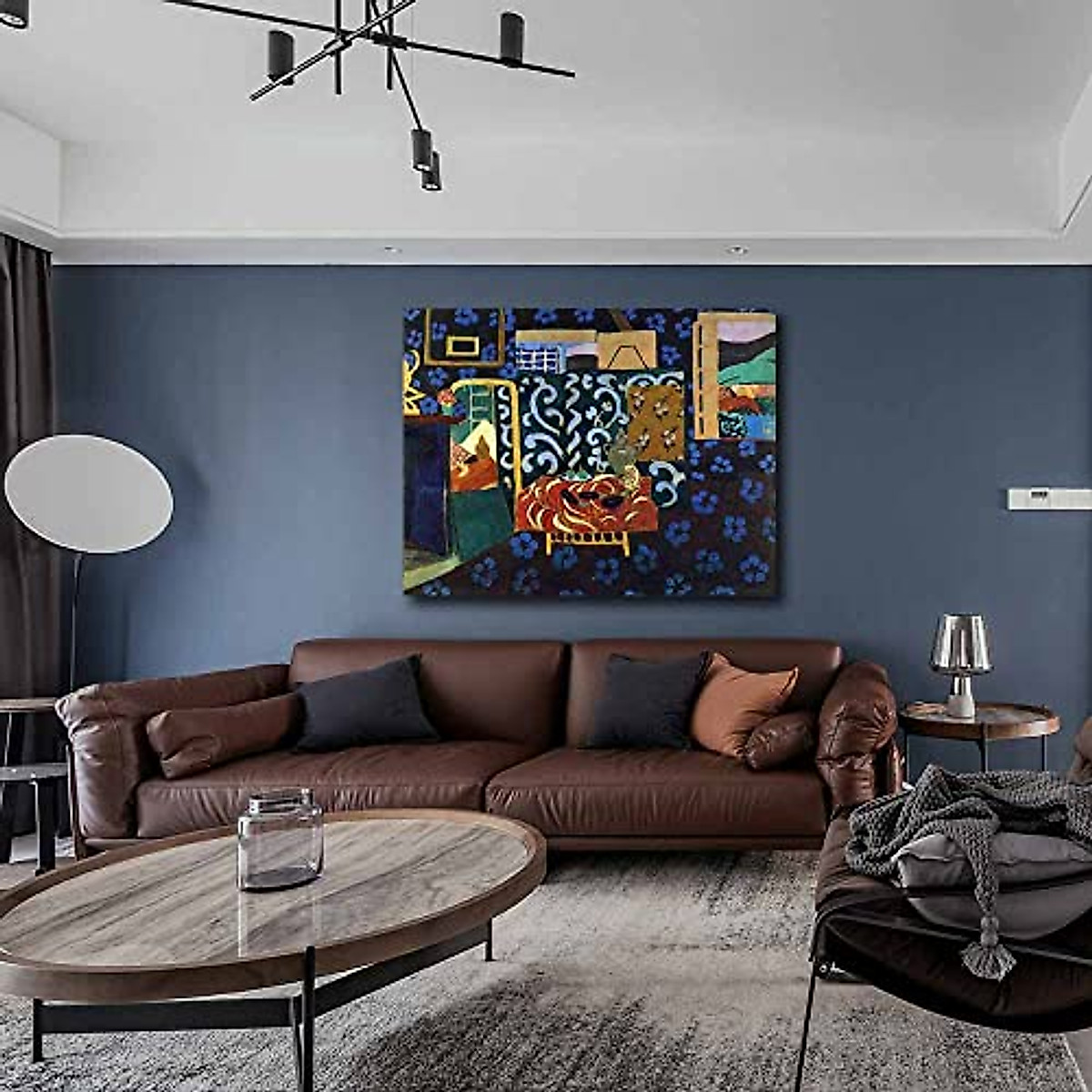 Henri Matisse Canvas Wall Art Wall Decors for Living Room Decor Paintings Framed Wall Art Pictures Home Bathroom Decor Office Decor Canvas Art 30x40cm-(11.8x15.7in) Framed-50