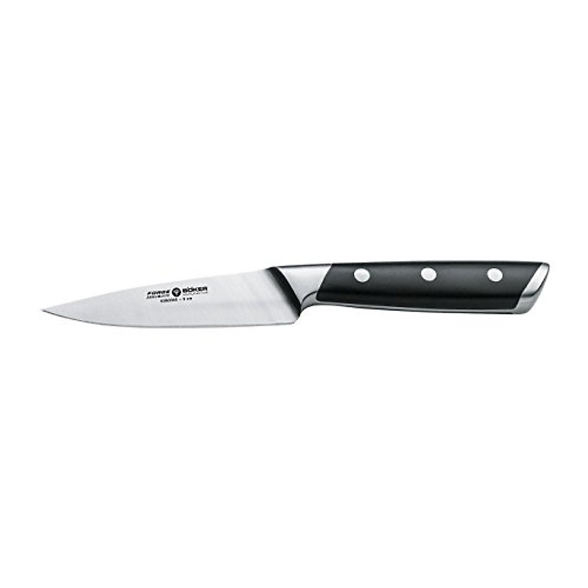 Boker Forge Paring Knife with 3 1/2 in. Blade, Black