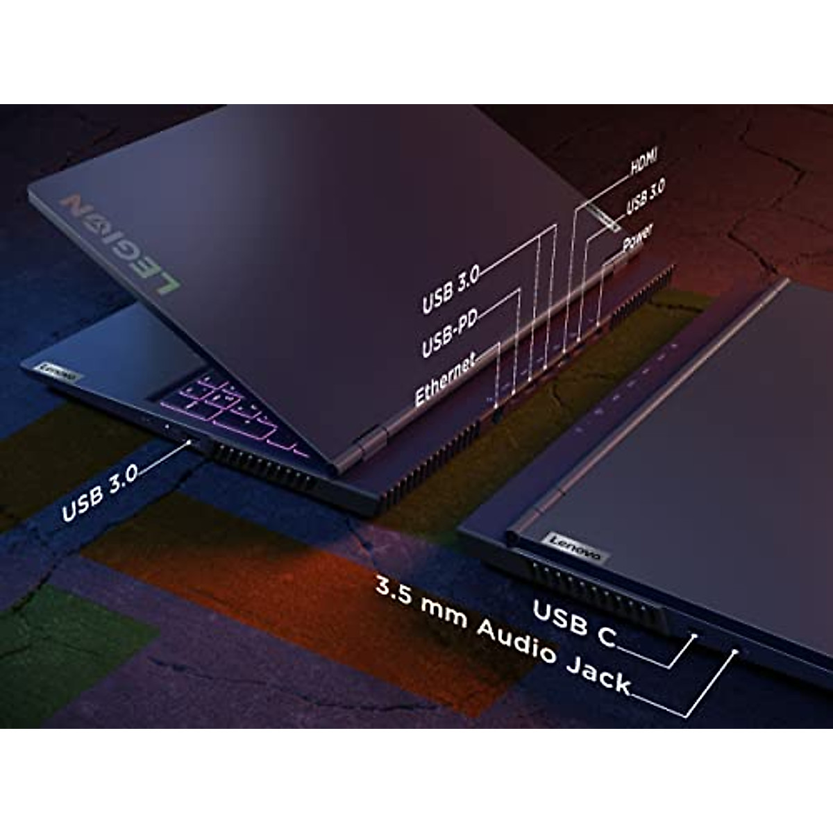 Lenovo Legion 5 15.6" FHD Gaming Laptop Computer, 8-Core AMD Ryzen 7 5800H(up to 4.4GHz), NVIDIA GeForce RTX 3050Ti, 32GB RAM 1TB PCIe SSD, RGB Backlit, Windows 11